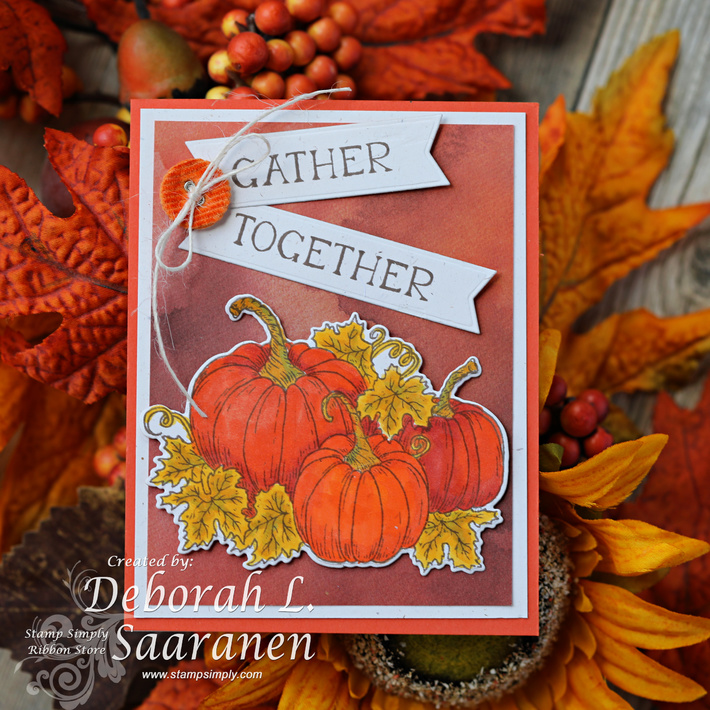 The image and sentiments are from Boho Pumpkins by Stamp Simply Clear ...